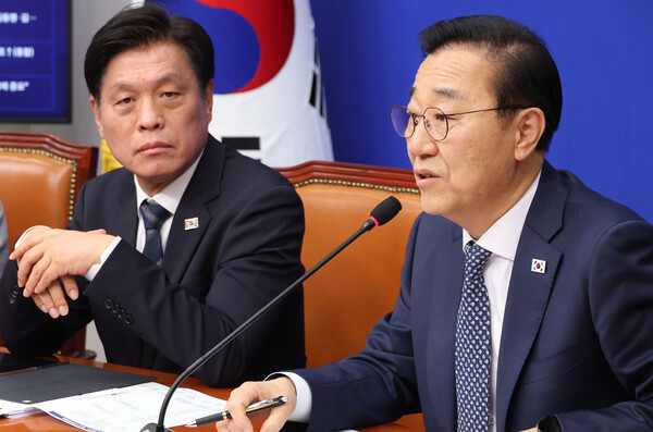 민주 총괄선대위, 박찬대·정은경·김부겸 등 총 7명…"통합·경청·현장 강조"